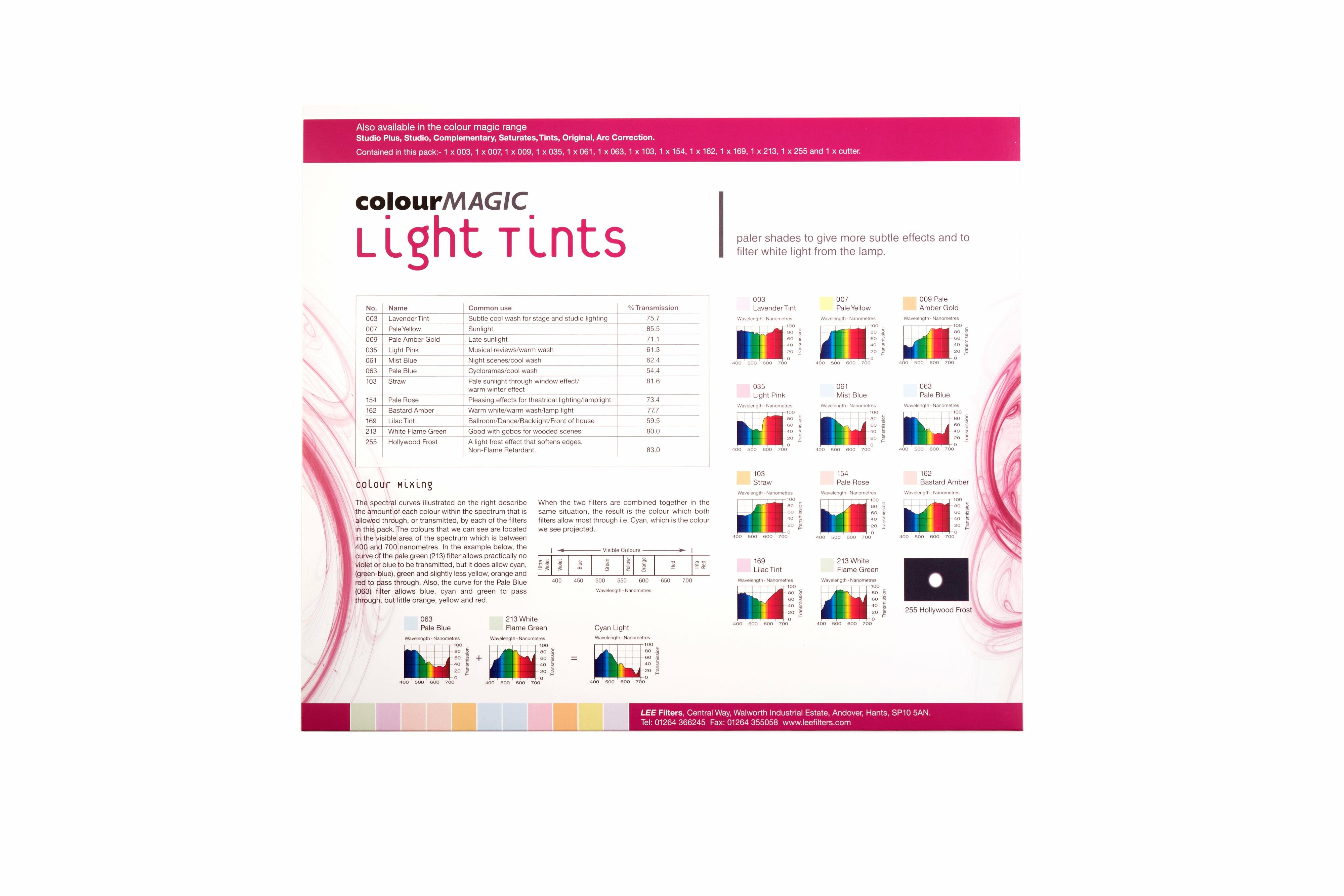 LEE Filter Colour Magic Light Tint