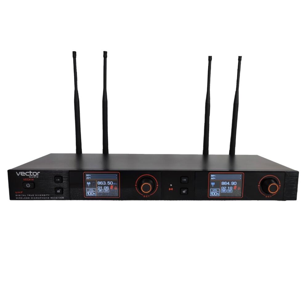 Vector Audio RM-502 Twin Handheld Radio Microphone System