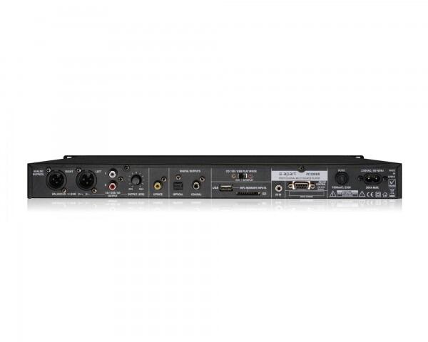 BiAmp PC1000RMKII CD/MP3/SD/USB/RS232 Media and CD Player 1U