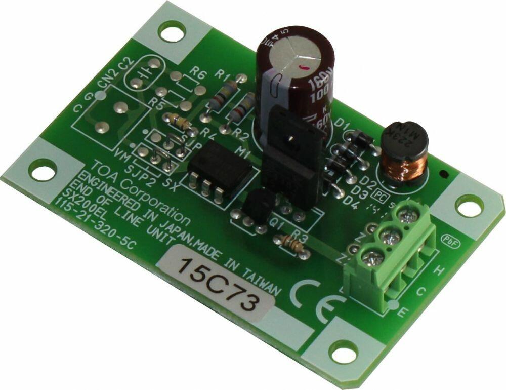 TOA SX-200EL VX-3000/SX-2000 End of Line Module (for VX-3004 Frames)