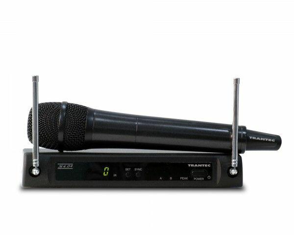Trantec S4.04H Hand Held Radio Microphone System, CH70