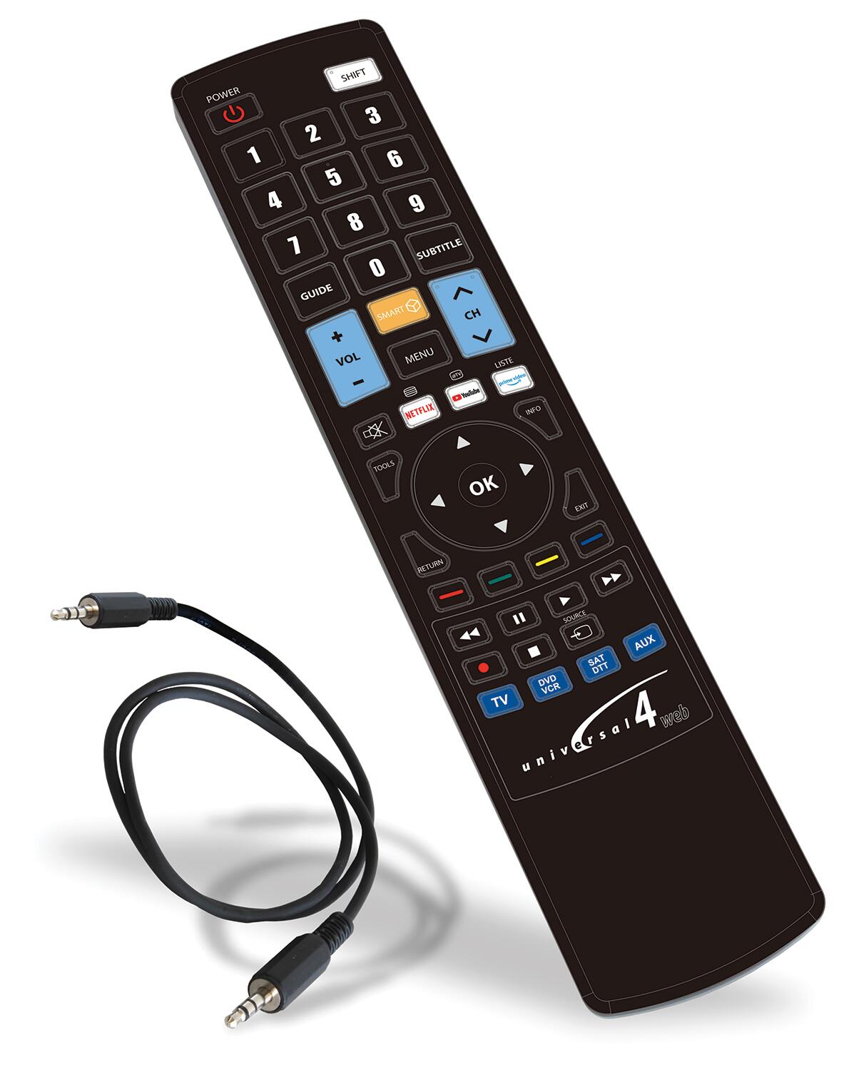 Universal 4 Device Remote Control (Web)
