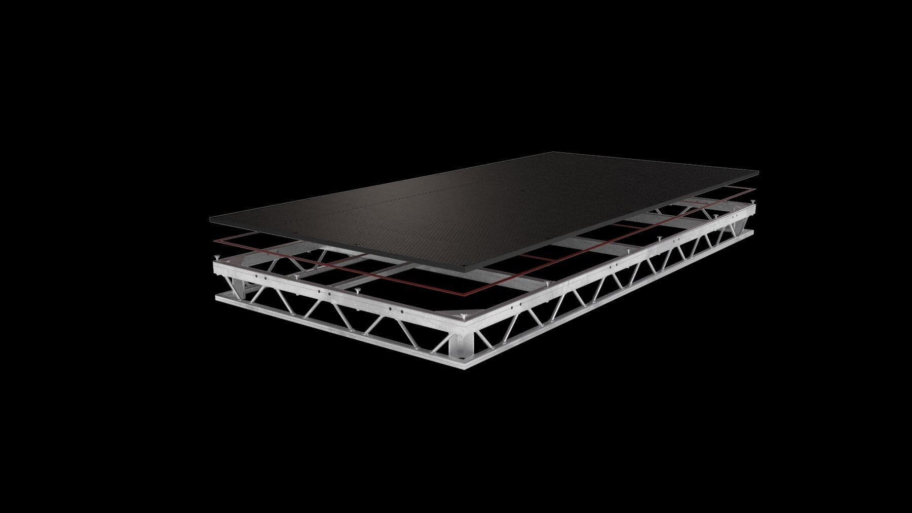 AluStage 8ft x 4ft Staging Deck Aluminum Portable Stage (Litedeck ...