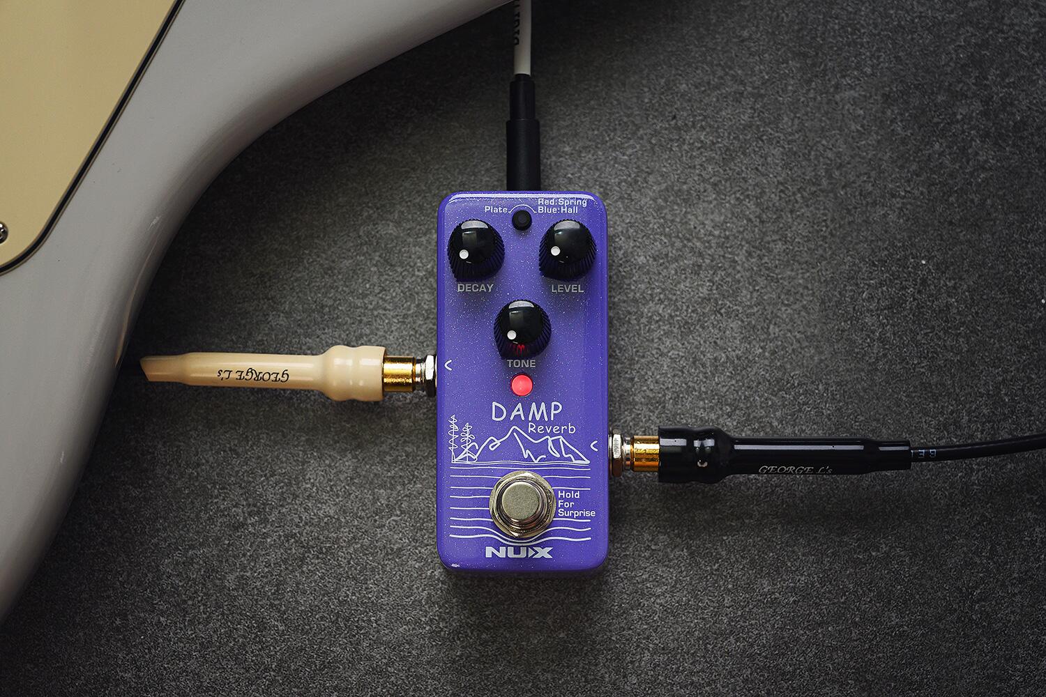 Nux Damp Digital Reverb Pedal - 173.554UK