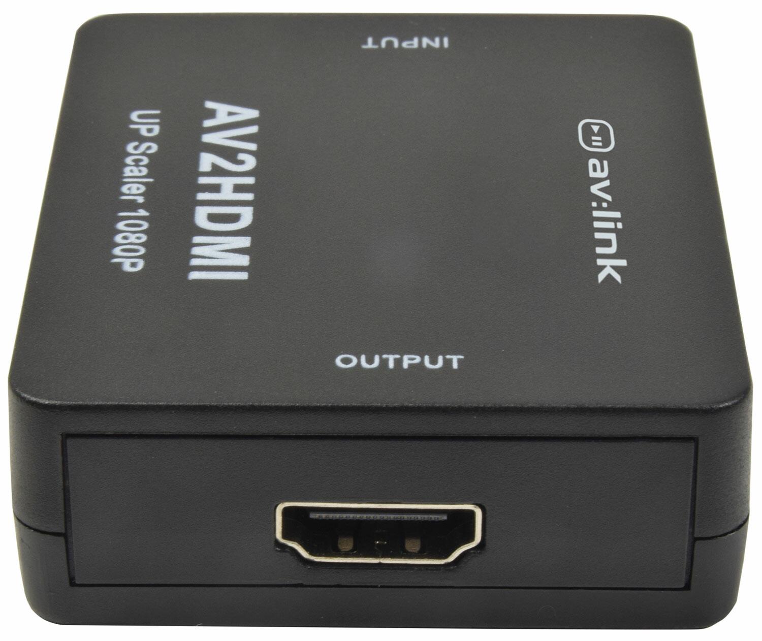 AV:Link Composite RCA to HDMI Converter - 128.511UK