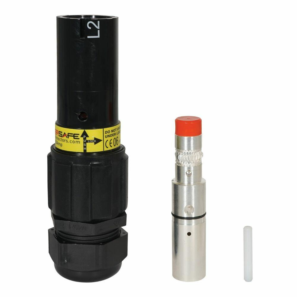 eLumen8 Powersafe 800A Line Source Male 240mm2 L2 Black