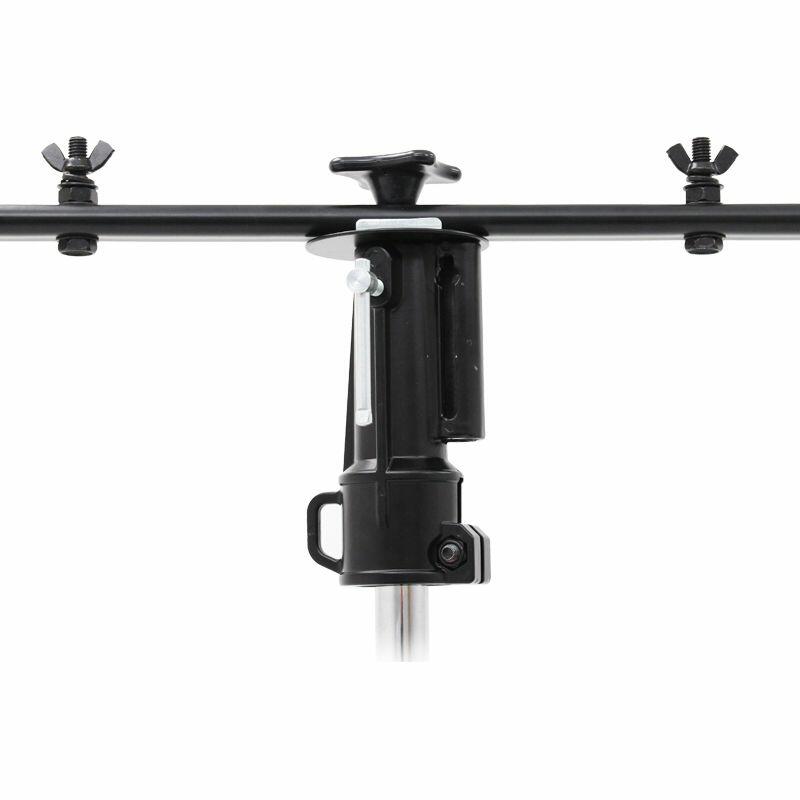 Equinox Chrome 3 Section Lighting Stand