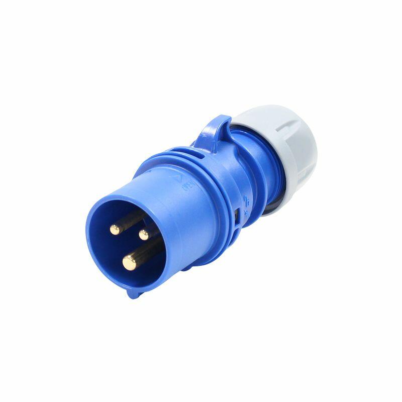 PCE 16A Line Male Plug 240v