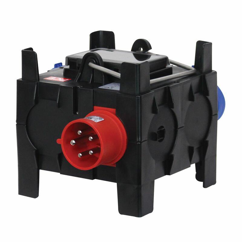 PCE Power Distribution Box, 32A, 415V In, 3 x 32A 240V Out (9030183)