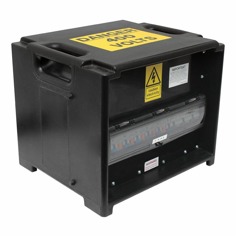 eLumen8 MERZ Distribution Box 63A 3PH RCBO (A80)