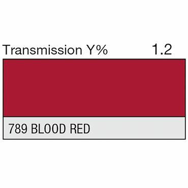 LEE Filter 789 Blood Red Filter Sheet, 21" x 48"