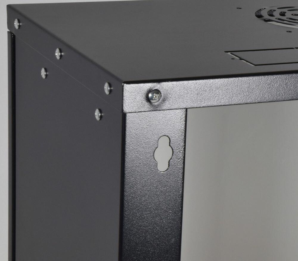 Adastra 12U Shallow Rack Wall Cabinet