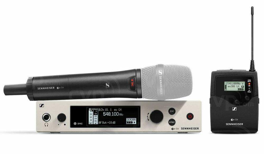Sennheiser EW300 G4-GBW Wireless Handheld / Body Pack System