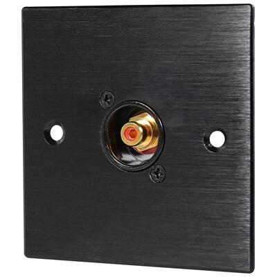 Eagle 1 x Phono Socket Wall Plate, F267VD