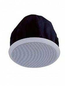 TOA F-2352SC Wide Dispersion Ceiling Speaker, 6W (8Î©/100v), 2-Way ...