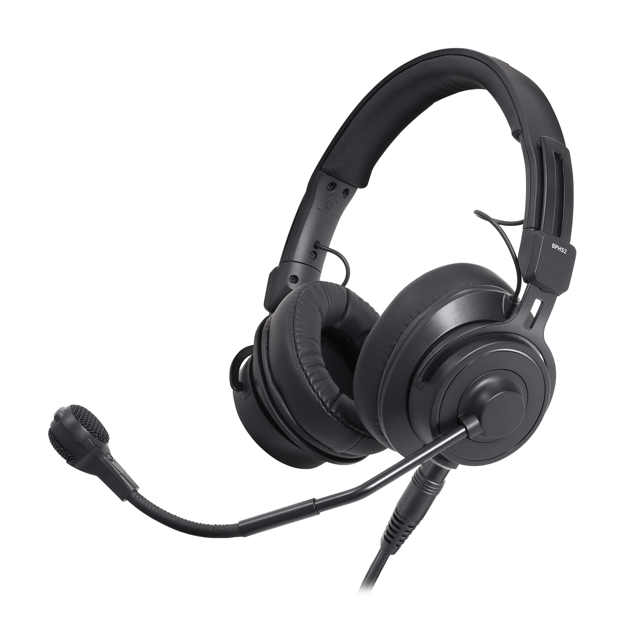 Audio Technica BPHS2C, Broadcast Stereo Headset with Condenser Mic. XLR ...