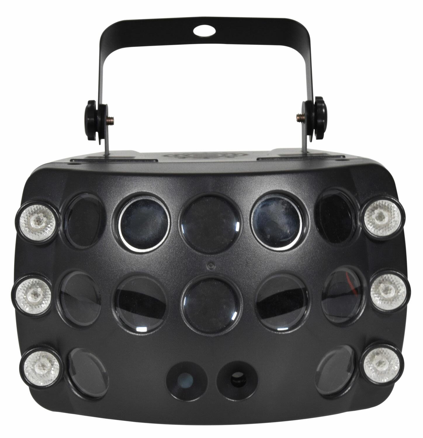 QTX Butterfly: 3-in-1 LED & Laser Effect