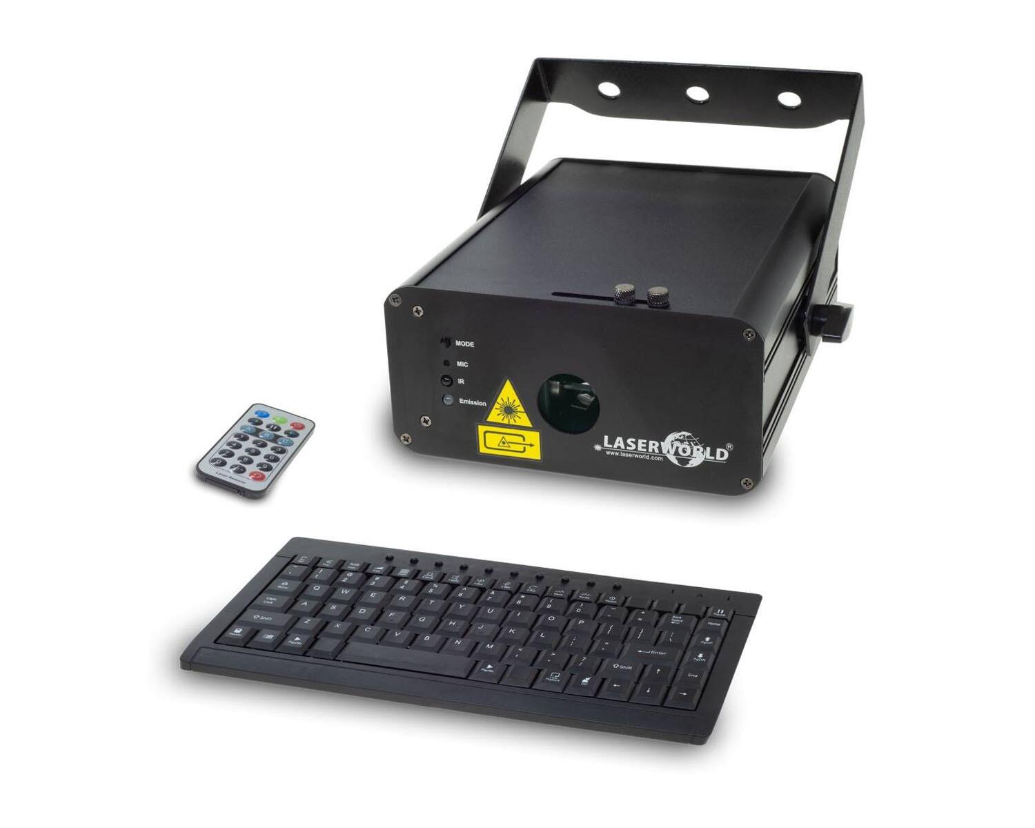 Laserworld CS-500RGB KeyTEX 500mW Text and Pattern Projection Laser ...