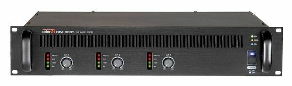 Inter-M DPA300T - 3x 300W 100v Power Amplifier 2U