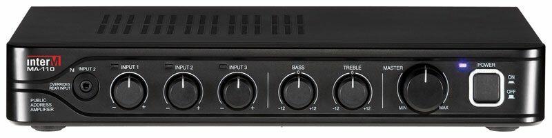 Inter M MA110 100W, Compact 3 Input Amplifier
