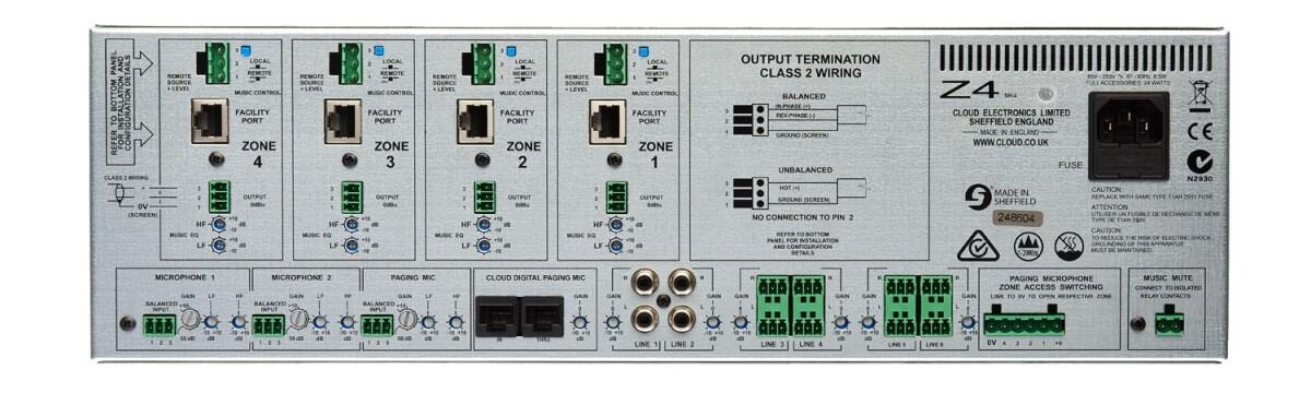 Cloud Z4 Mk4 - Four Zone Mixer