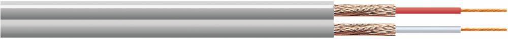 Eagle 2 Core Figure of 8 Individually Screened Cable Lead Length 100m, E643