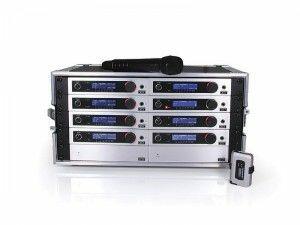 Trantec S5.5L-G1U-RACK-8W - 8 x S5.5 Systems With ADU, PSU And Flight Case