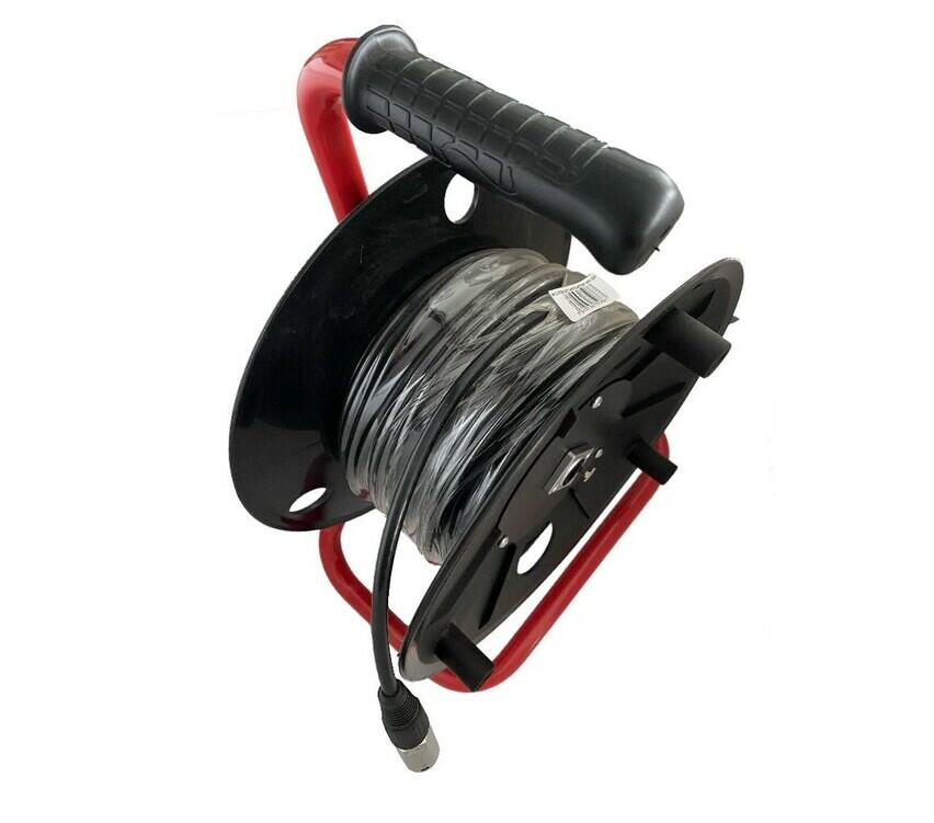 StageCore Ethercon Reel, CAT6 Stage Multicore, 30m Black - 90709