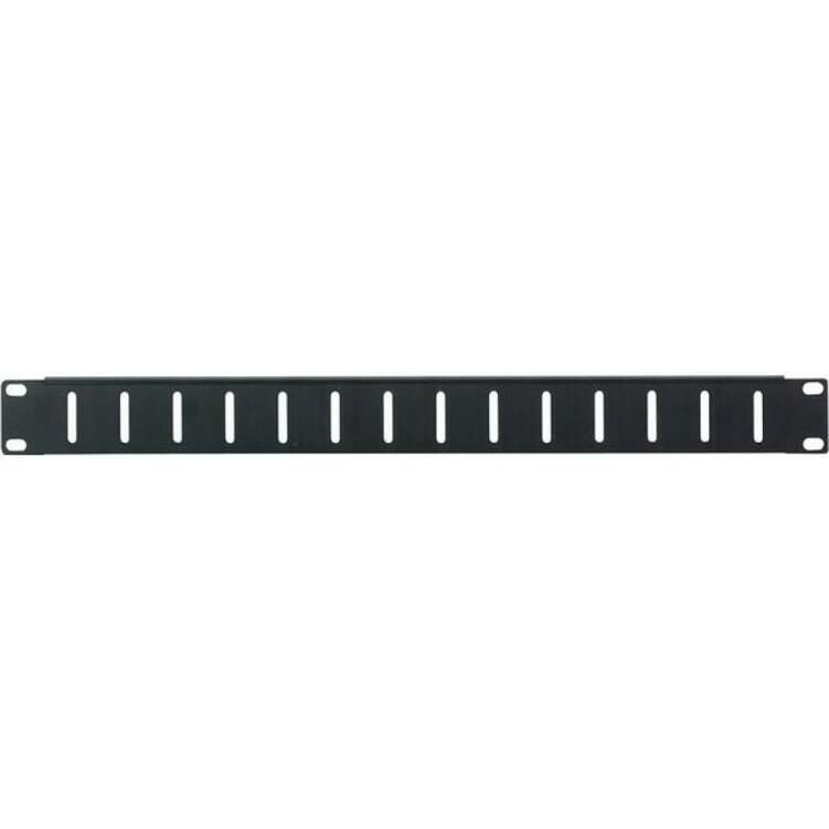 StageCore RK1NV 19 1U Vent Rack Panel with Black Finish BLACK - (99030)