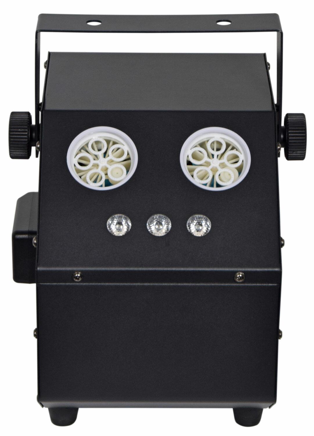 QTX LED Double Bubble Machine