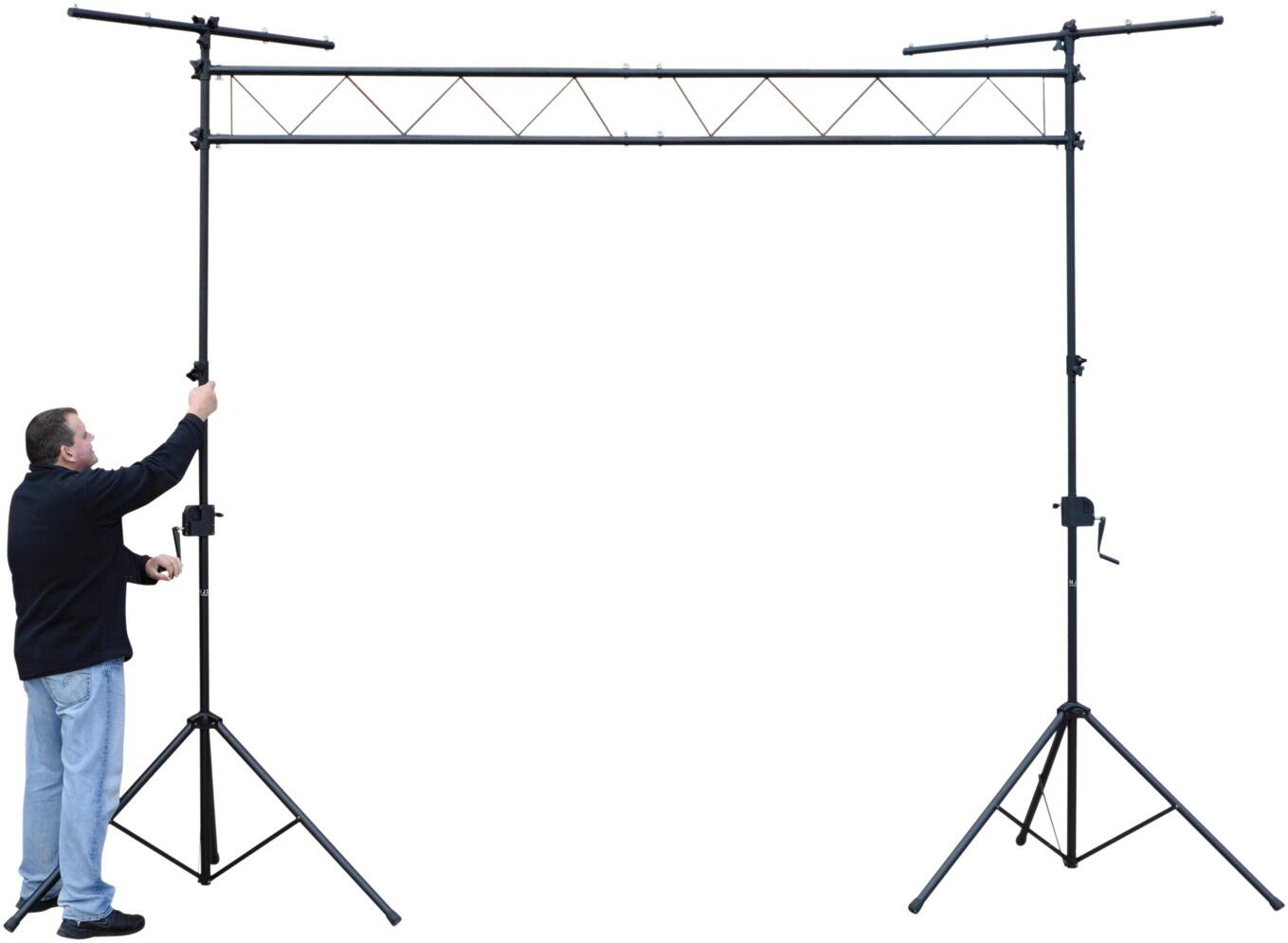 NJS Steel Lighting Bridge with Winch Stands 3m Span (NJS064D)