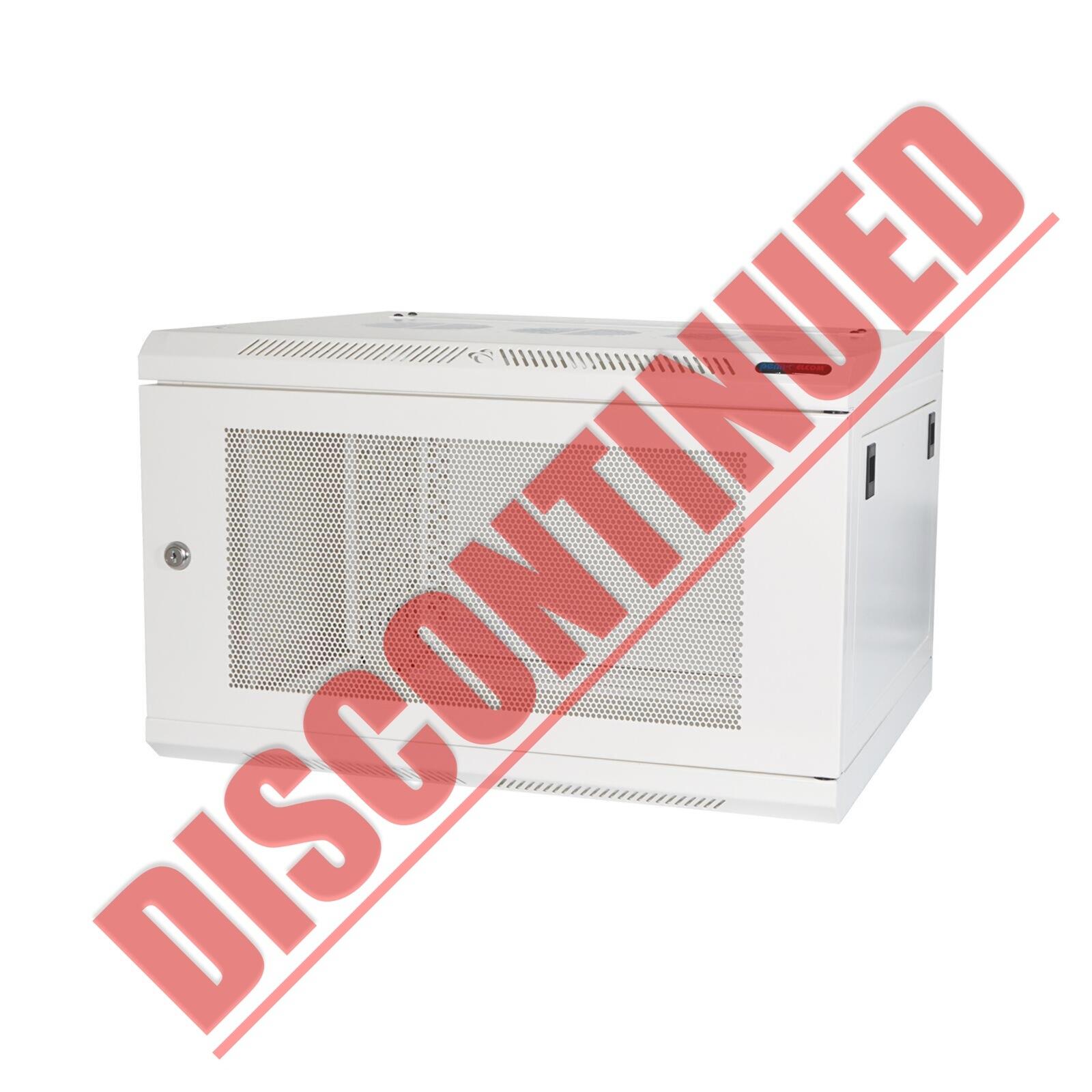 Penn Elcom 6U Wall Mount Rack Cabinet (R6406V-W-M6)