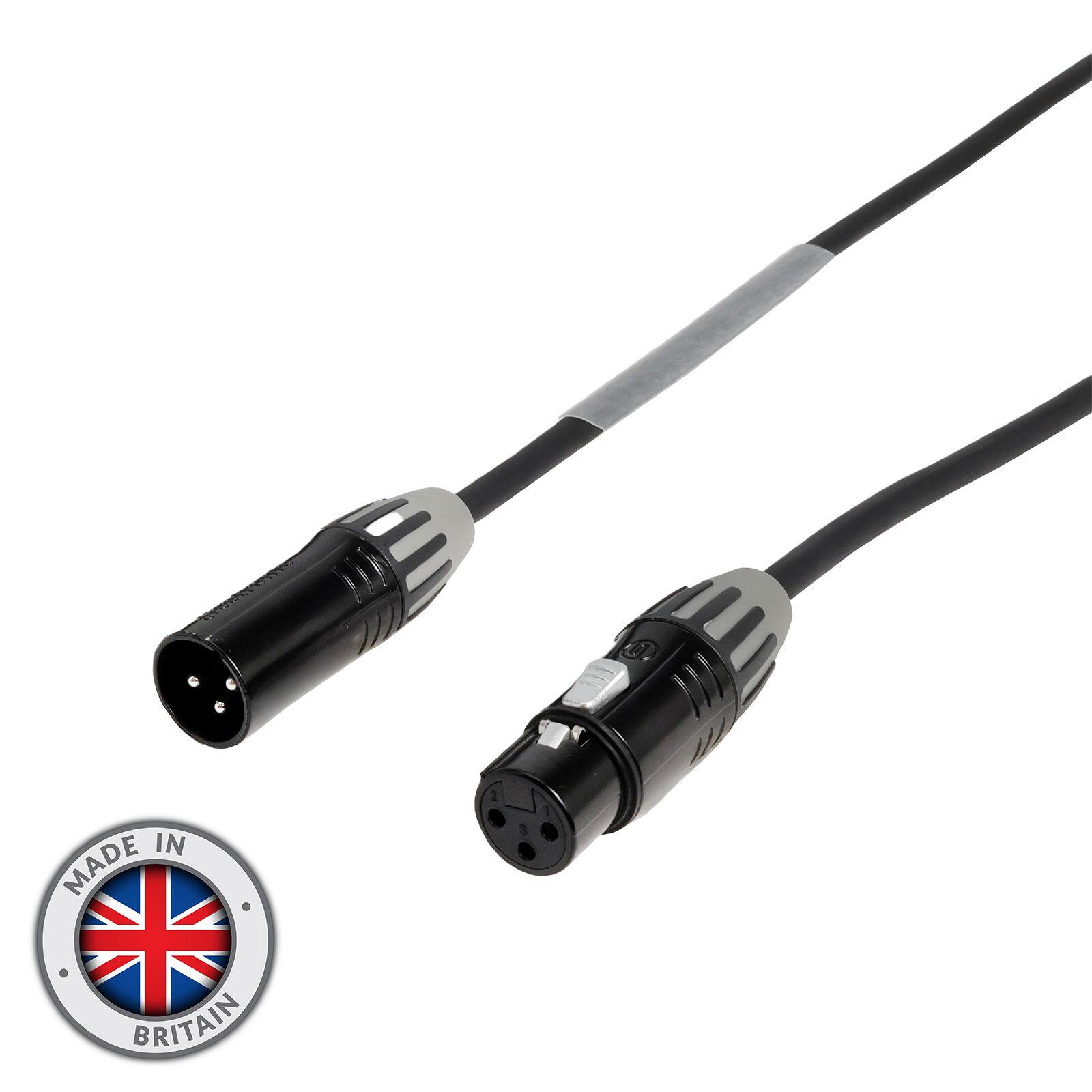 Elumen8 10m 3-Pin Seetronic Male XLR - 3-Pin Female XLR eLumen8 DMX Cable