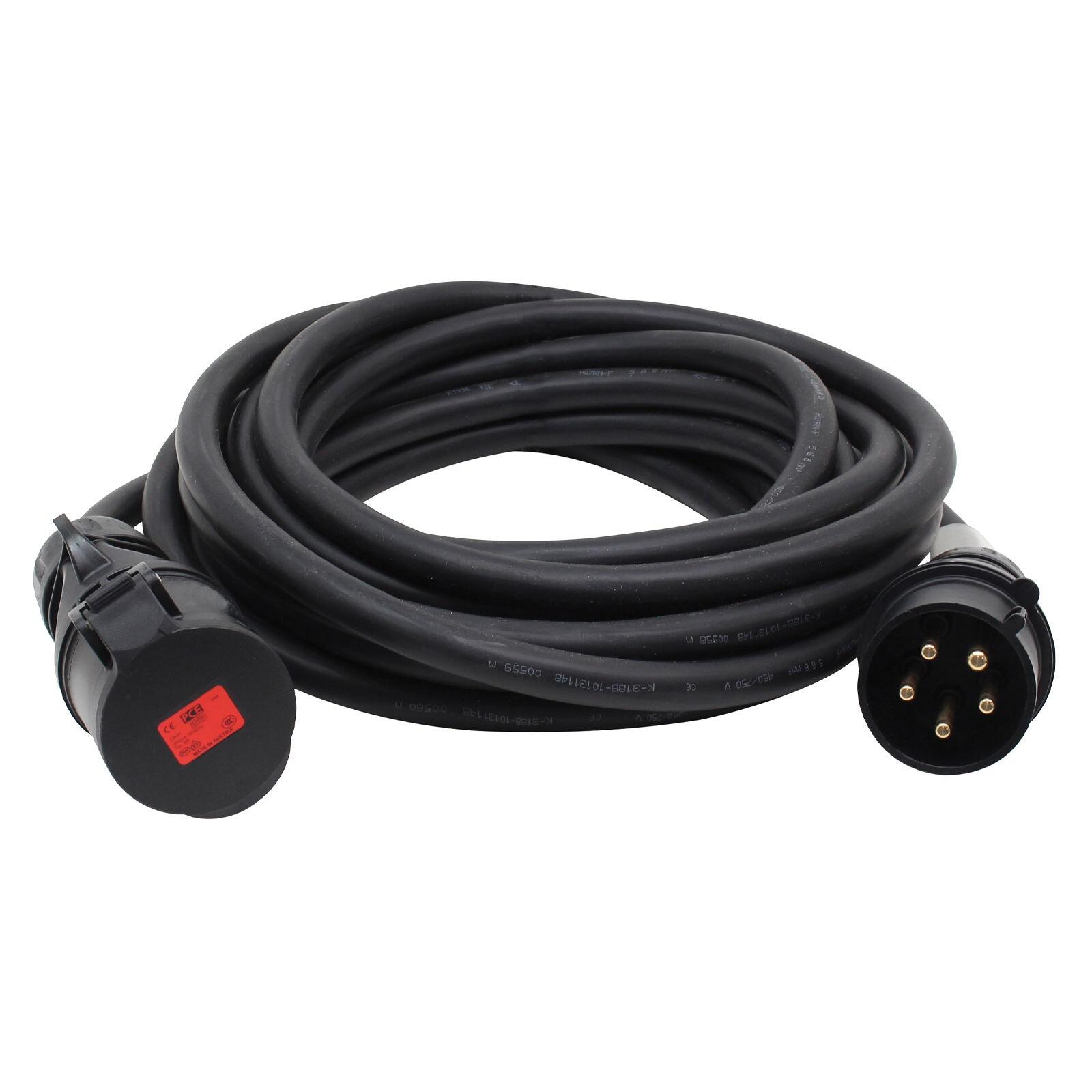 Elumen8 30m 32A Male - 32A Female 3PH 6mm 5C Cable
