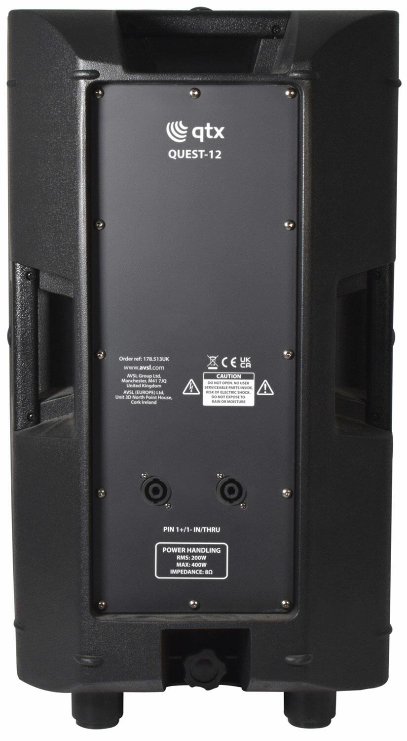 QTX QUEST 12 Passive Loudspeaker 400w max