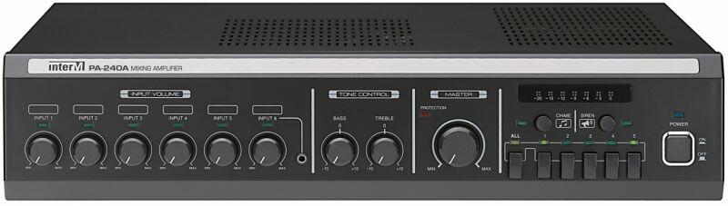 Inter M PA240A Digital 240 Watt Mixer Amp