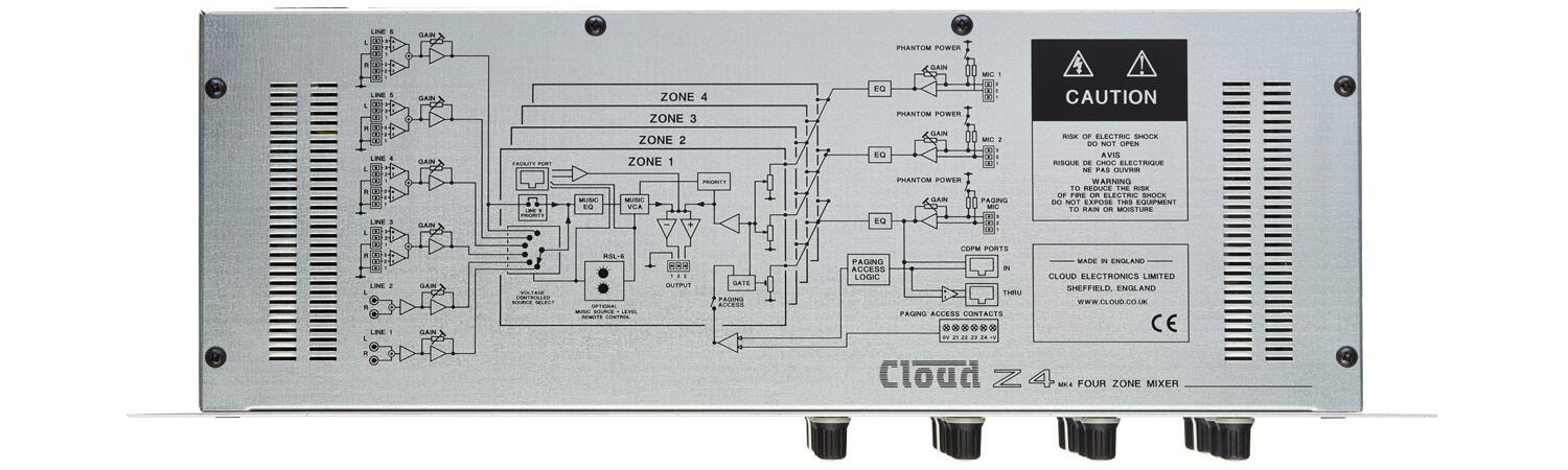 Cloud Z4 Mk4 - Four Zone Mixer