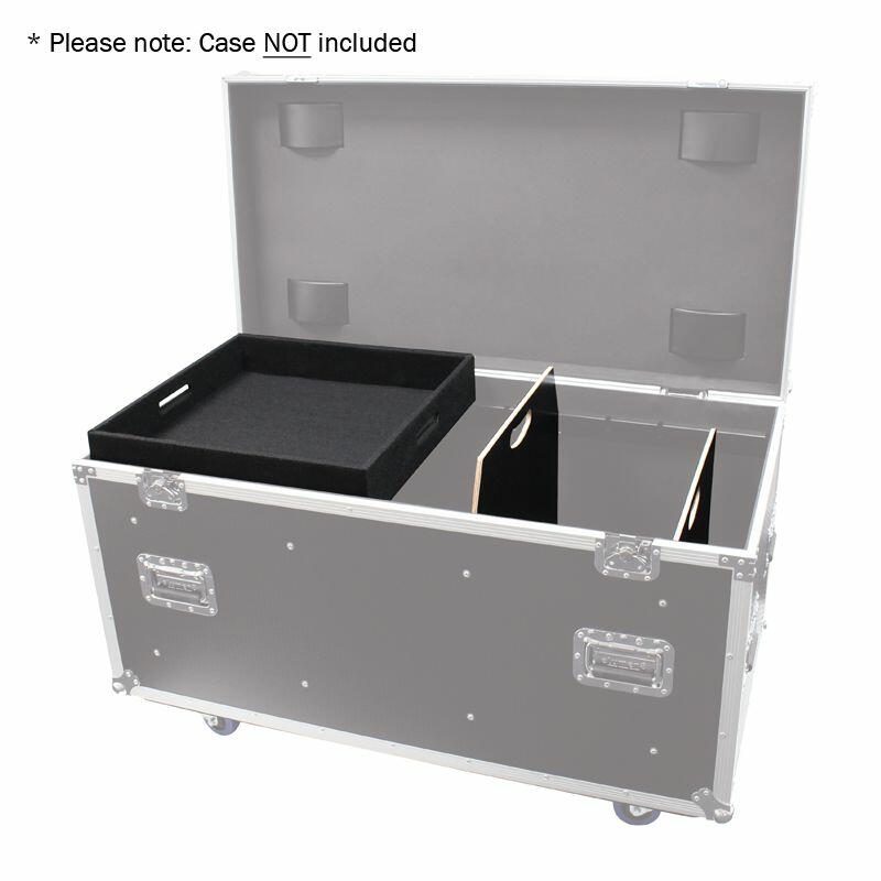 eLumen8 Accessory Tray and Divider Kit for 1200mm Road Case
