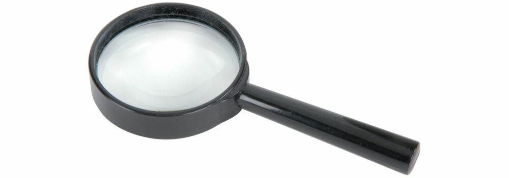 Mercury PMS-054 Handheld Magnifier, 65mm Glass Lens, 6x - 700.054UK