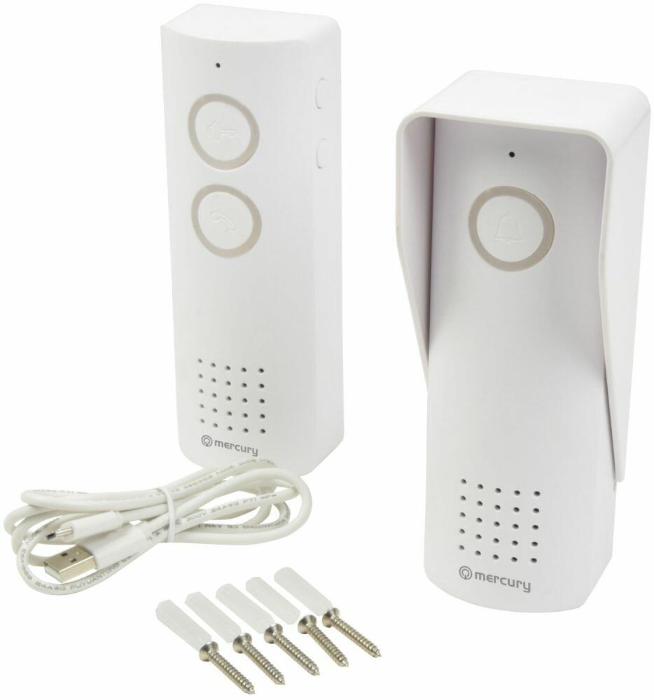 Mercury 2WID001 2.4Ghz Wireless Digital Intercom - 350.005UK