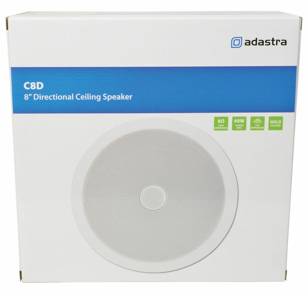 Adastra C8D 20cm (8) ceiling speaker with directional tweeter/ Single ...