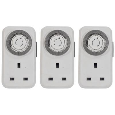 Eagle 13A Plug In Daily Mechanical Timer (3 pack)
