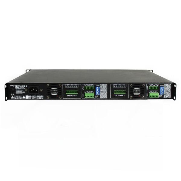 Vector Audio DS4400V Power Amplifier, 4 x 400watts @ 4 ohms 4 x 300w ...