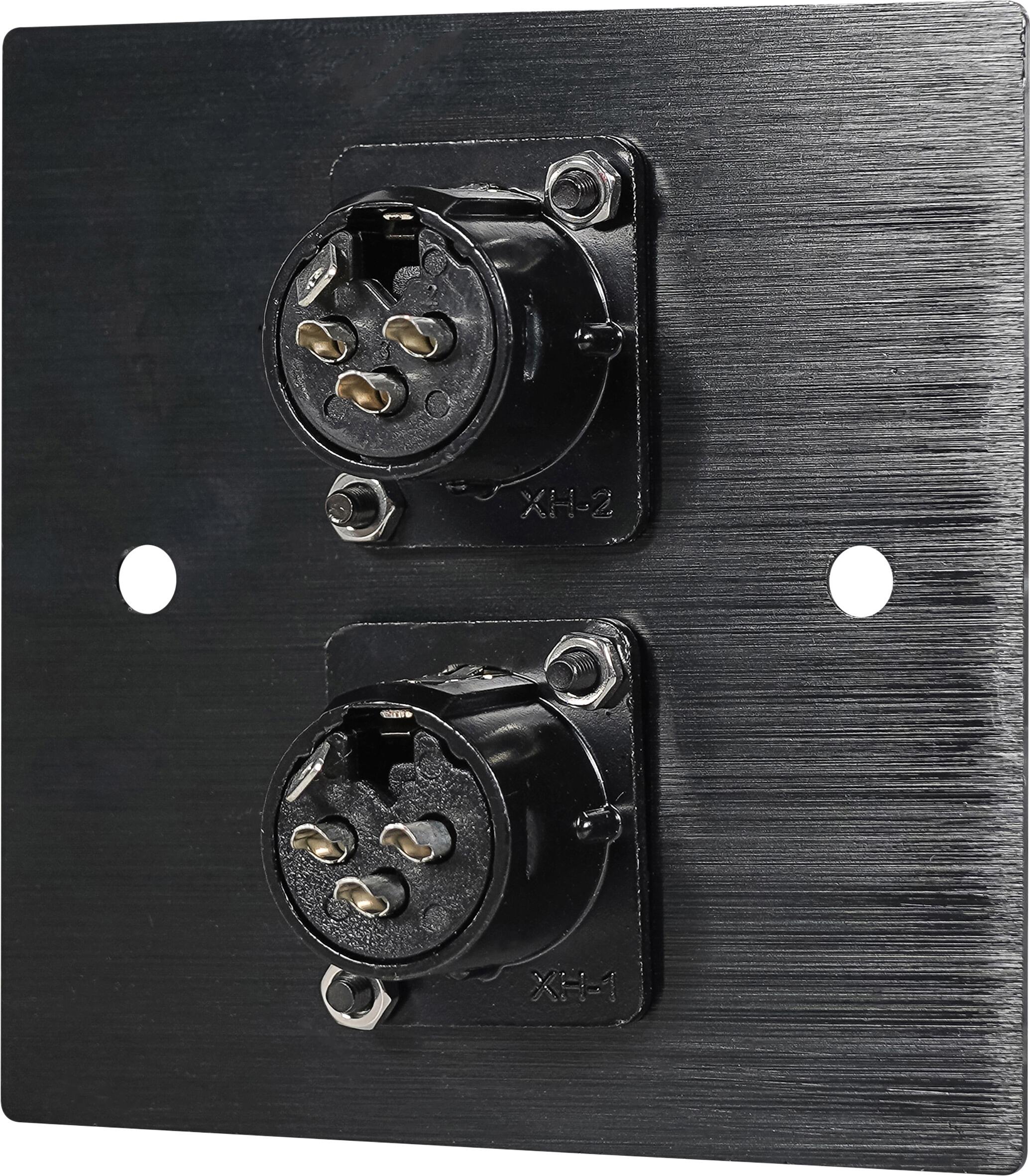 Eagle 2 x Female XLR Wall Plate, F267VN