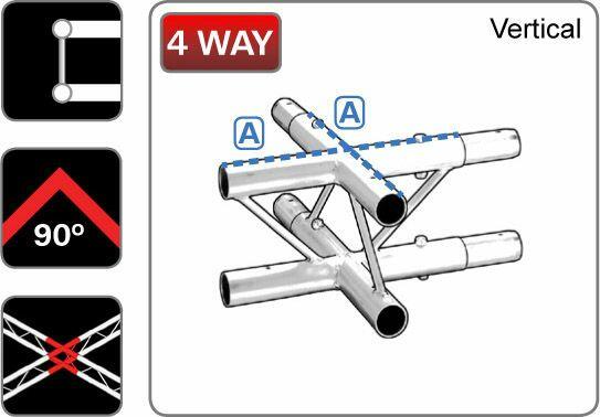 Trilite 2LDJ4V Ladder Truss Junction