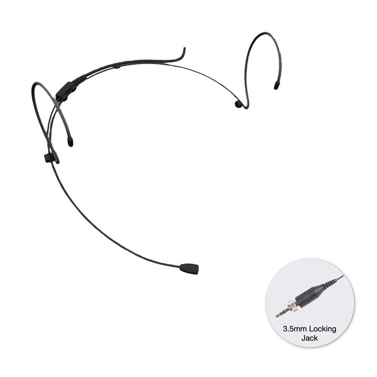 StageCore SHM50SE Headworn Microphone, terminated with 3.5mm locking ...