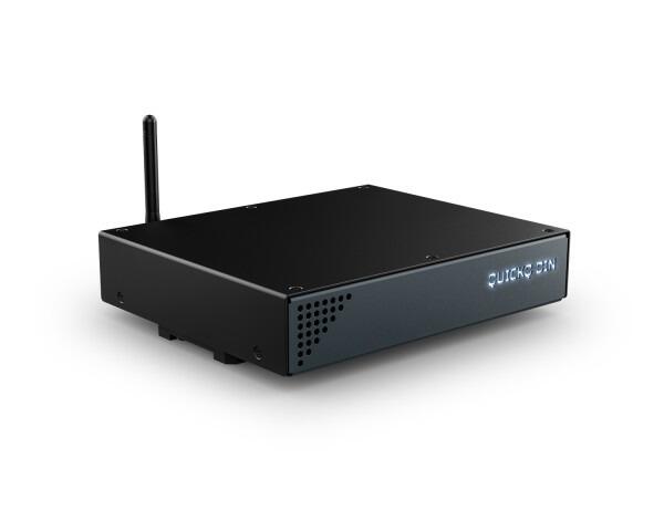 Chamsys Quick Q DIN, 4-Universe WiFi + 4 x 10 Sene Port DIN Rail Mount