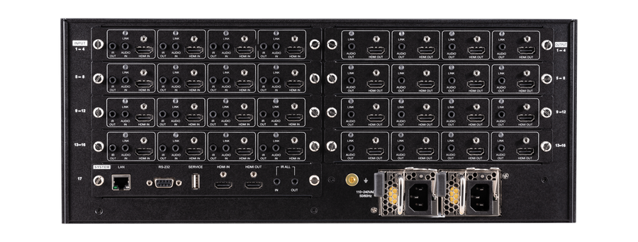 CYP MODX-1616 16 x 16 Modular Matrix Chassis