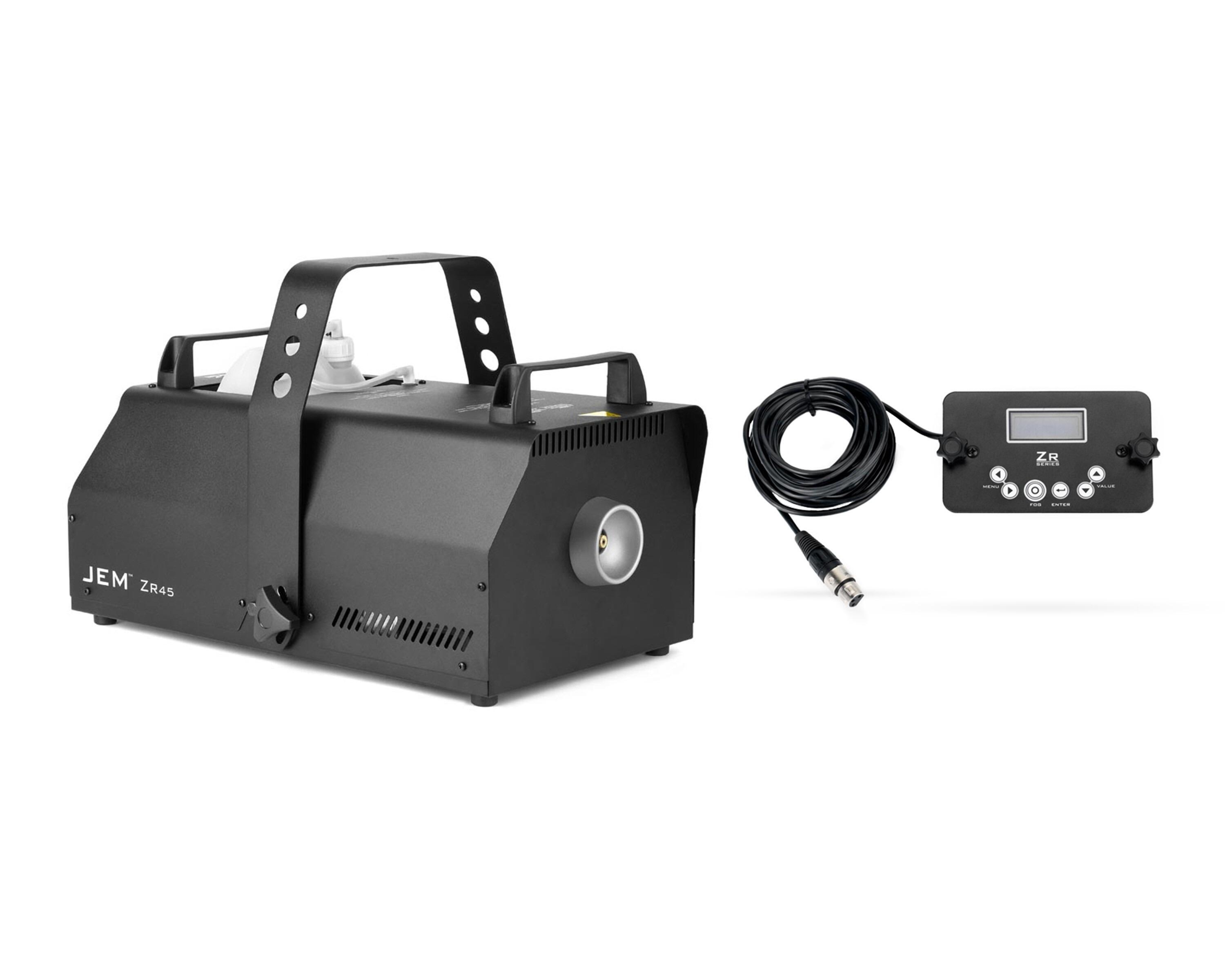 JEM ZR45 Hi-Mass DMX Smoke Machine c/w Remote Control
