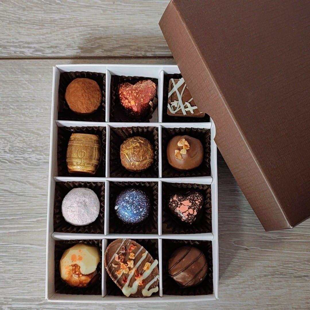 Box of 12 Artisan Chocolates